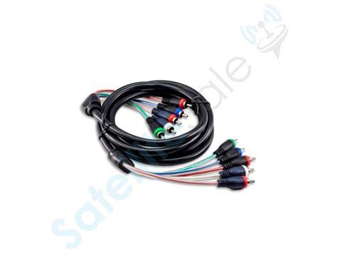 6ft Component Video Cable With Audio 5 Rca Red Green Blue Rgb For Hdtv Dvd Vcr Newegg Ca