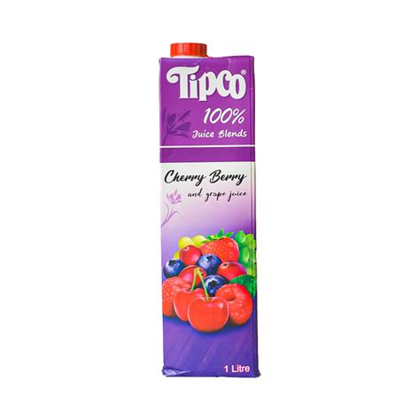 Tipco 100 Juice Cherry Berry 1l
