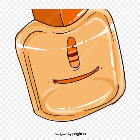 주황색 일러스트 유리 병 가루 화장품 피부 관리 Png 일러스트 및 Psd 이미지 무료 다운로드 Pngtree
