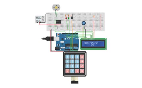 Circuit Design Examen Prueba Tinkercad