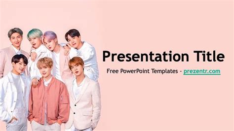 Bts Powerpoint Template Prezentr Ppt Templates Powerpoint Templates Powerpoint Template