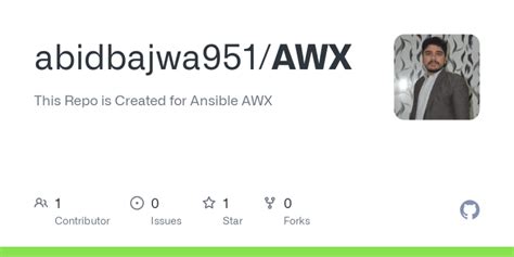 Github Abidbajwa951 Awx This Repo Is Created For Ansible Awx Abid Ali