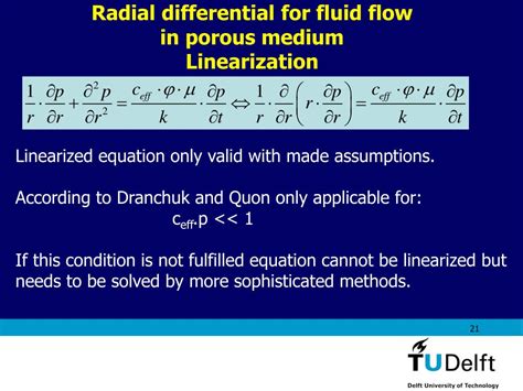 Ppt Radial Flow And Semi Steady State Flows Powerpoint Presentation