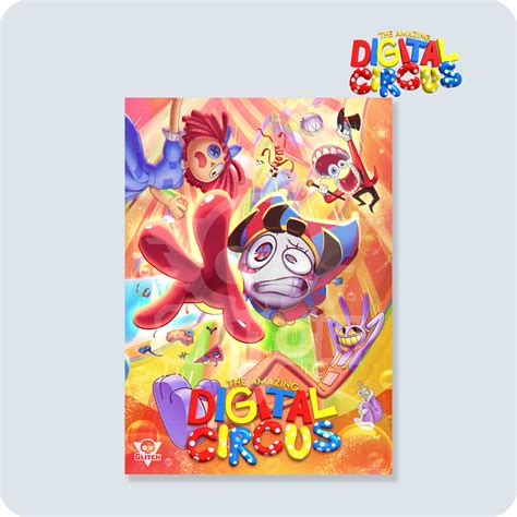 The Amazing Digital Circus Poster Glitch
