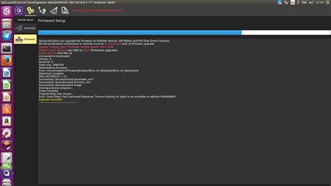 Error Uploading Firmware Through Terminal Px4 Autopilot Discussion