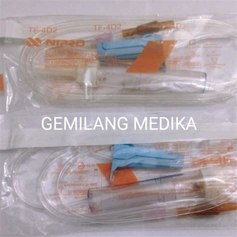 Jual NIPRO BLOOD TRANSFUSION SET BLOOD SET TRANSFUSION MERK NIPRO Jakarta Pusat GEMILANG