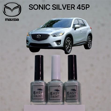 Jual Cat Oles Sonic Silver 45p Mazda Cx5 Mazda 2 Silver Metalik Indonesia Shopee Indonesia