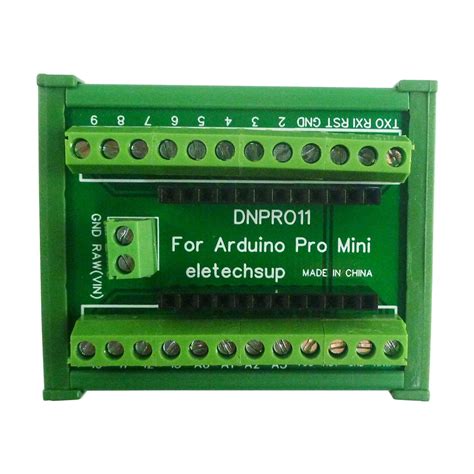 DNPRO11 DIN Rail Mount Screw Terminal Block Adapter Module For Arduino