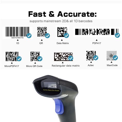 Netum W9 Usb Wired Qr Scanner 1dand2d Bar Code Reader