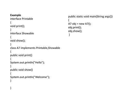 Abstract Classes And Interfacesppt