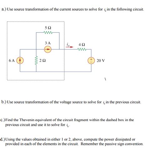 Solved Use Source Transformation Of The Current Sources To Chegg