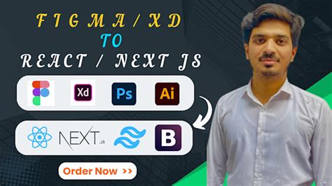 Convert Xd Figma Designs To Responsive React Next Js Website Using