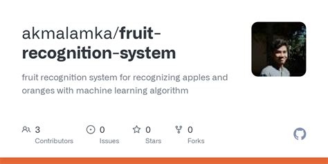 GitHub Akmalamka Fruit Recognition System Fruit Recognition System For Recognizing Apples And