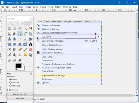 Python Gimp How Can I Get The Coordinates Of Path Tool Points