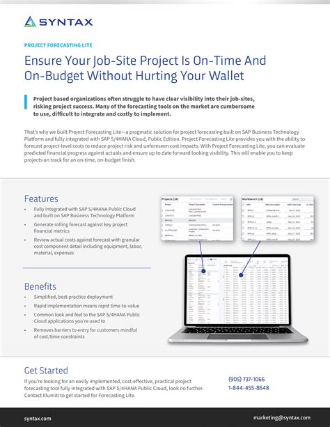 Projecting Forecasting Lite Sapasset Downloaded