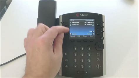 Polycom Vvx 411 Video 1 Buttons Youtube
