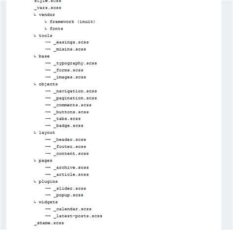 5 useful methods on how to organize sass files for large projects idevie