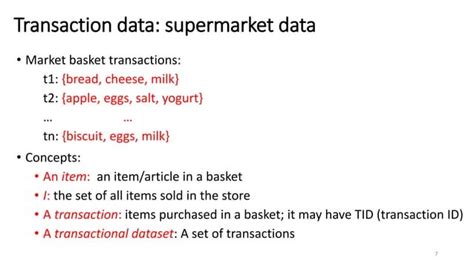 Lect6 Association Rule And Apriori Algorithm