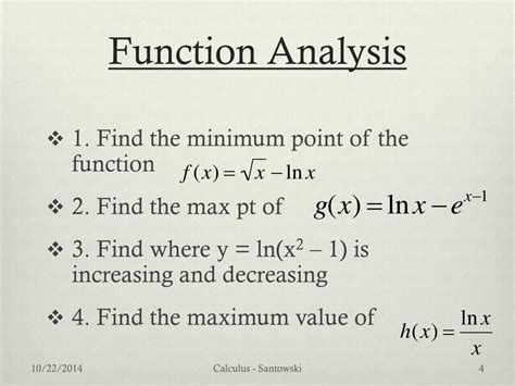 Ppt Function Analysis Of Exponential Logarithmic And Trigonometric