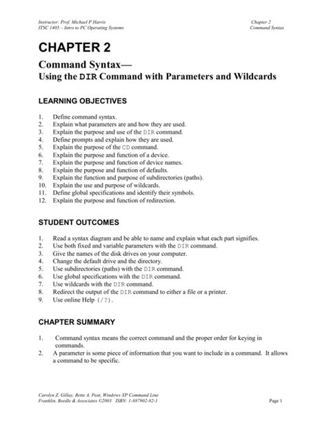 Ch 2 Command Syntax Cisco Networking Academy