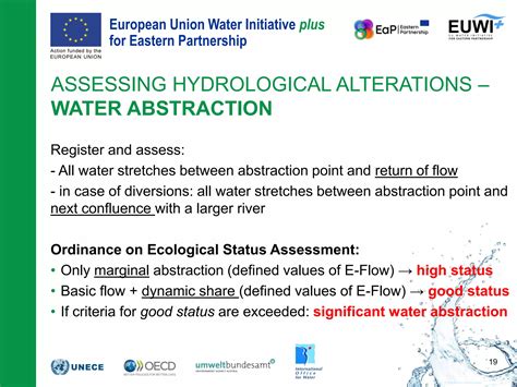Workshop On Surface Water Body Delineation Hydromorphology Ppt
