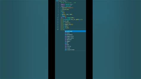 Python Turtle Design 😍 Status Youtube