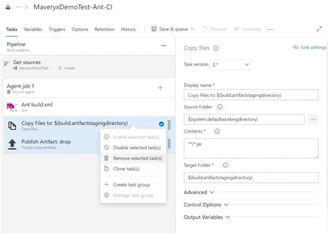 Maveryx Ci Azure Devops With Ant Maveryx