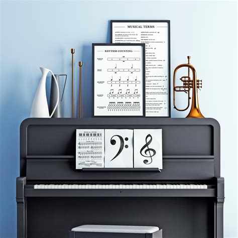 Rhythm Counting Chart Note And Rest Values Rhythm Tree Note Etsy UK