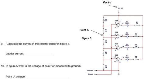 Solved Calculate The Current In The Resistor Ladder In Figure 5