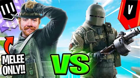 1v1 MELEE ONLY!! (Rainbow Six Siege) - YouTube