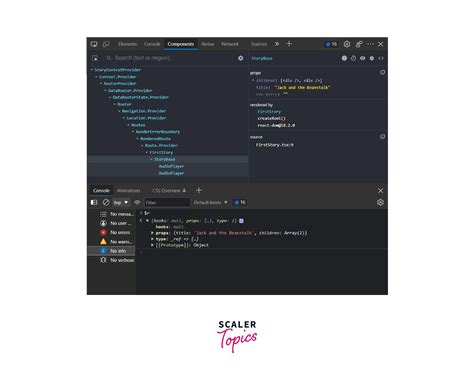 Debugging React Applications With React Devtools Scaler Topics