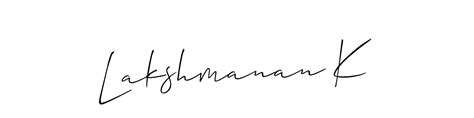 81 Lakshmanan K Name Signature Style Ideas Ideal E Sign