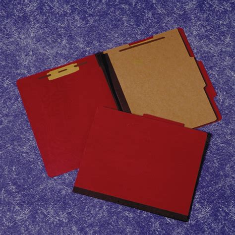 8 Section Classification Folder