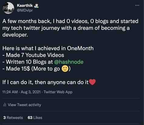 Kaarthik Sekar On Linkedin Hope This Post Motivates Someone And Help