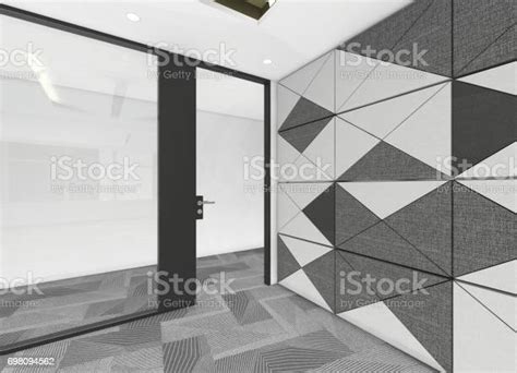 현대 빈 방 3d 렌더링 인테리어 디자인 일러스트 레이 션을 모의 0명에 대한 스톡 사진 및 기타 이미지 0명 3차원 형태 개념과 주제 Istock