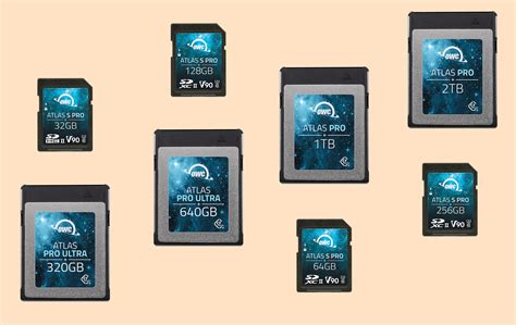 OWC Launches A Line Of Premium Memory Cards Popular Photography