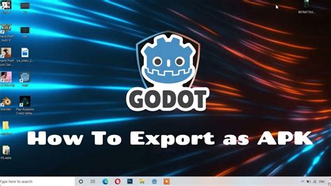 Export Game As Android Apk Godot Tutorial Install And Run On Android