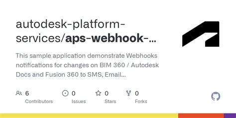 github autodesk platform services aps webhook notifier this sample