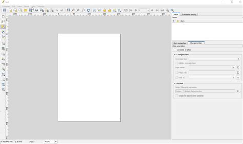 Setting Custom Page Width And Height Using QGIS Composer Geographic Information Systems Stack
