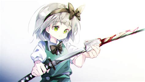 Konpaku Youmu Yōmu Konpaku Touhou Image by Gorilla Bun Zerochan Anime