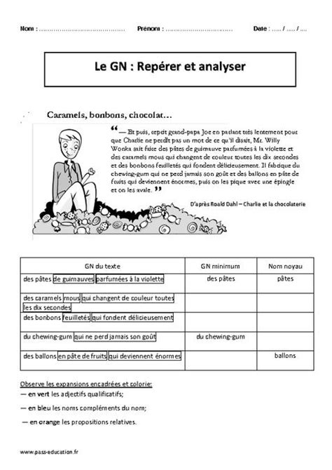 Groupe Nominal Cm2 Groupe Nominal Exercice Cm2 Groupe Nominal Ce2 Groupe Nominal Cm2 Groupe Nominal Exercice Cm2 Groupe Nominal Ce2