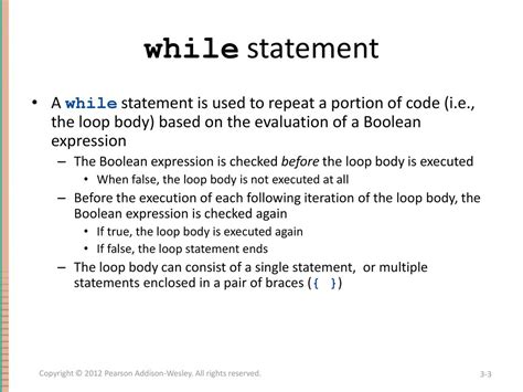 Chapter 3 Loops Section 3 3 Slides Prepared By Rose Williams