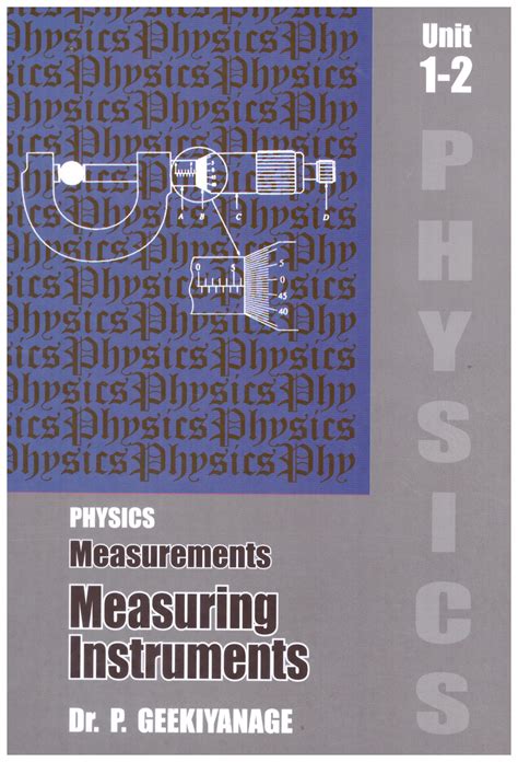 Measuring Instruments In Physics