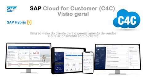 Sap Cloud For Customer Sap C4c Visão Geral Sap Community