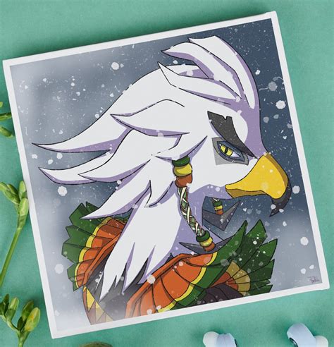 Teba BOTW Digital Portait PRINT Etsy
