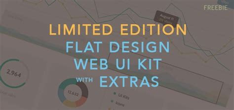 Limited Edition Flat Design Web UI Kit