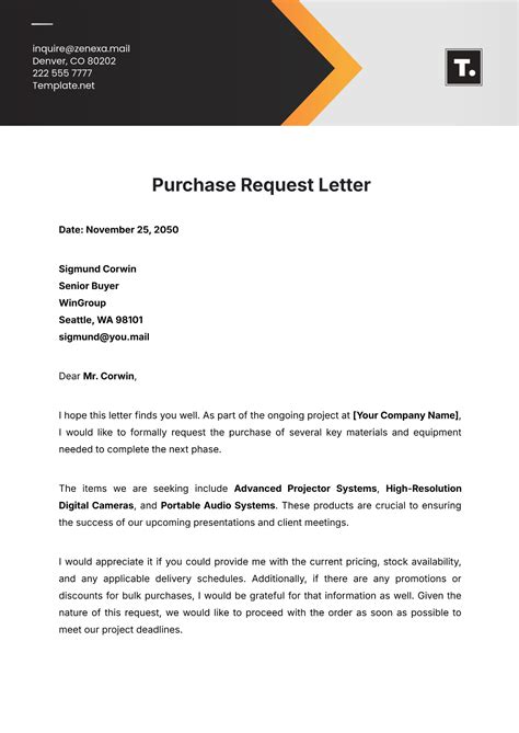 How Do I Write A Letter Requesting A Purchase Order Infoupdate Org