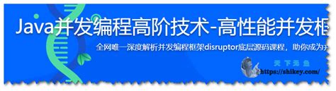 Java并发编程高阶技术 高性能并发框架源码解析与实战 天下无鱼 资源博客