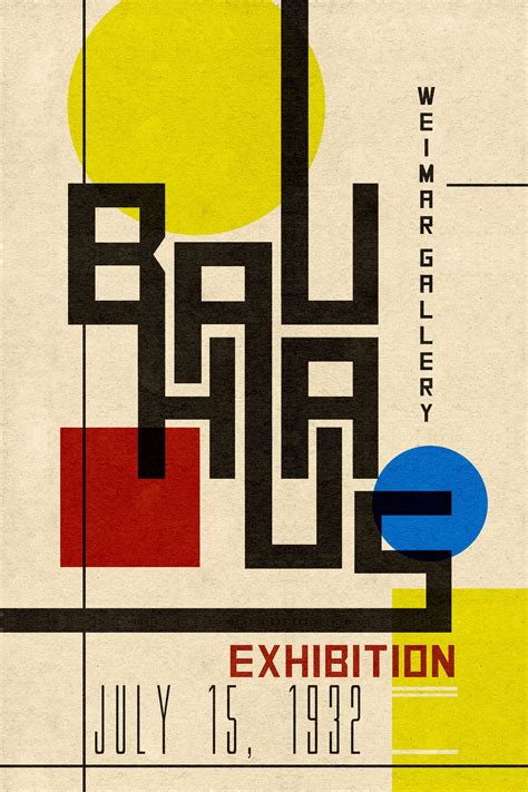 Posterdesignsoftware Bauhaus Poster Design Bauhaus Design Poster