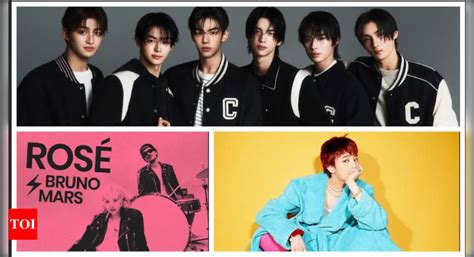 Tws G Dragon And Rosé Dominate This Weeks Circle Charts K Pop Movie News Times Of India